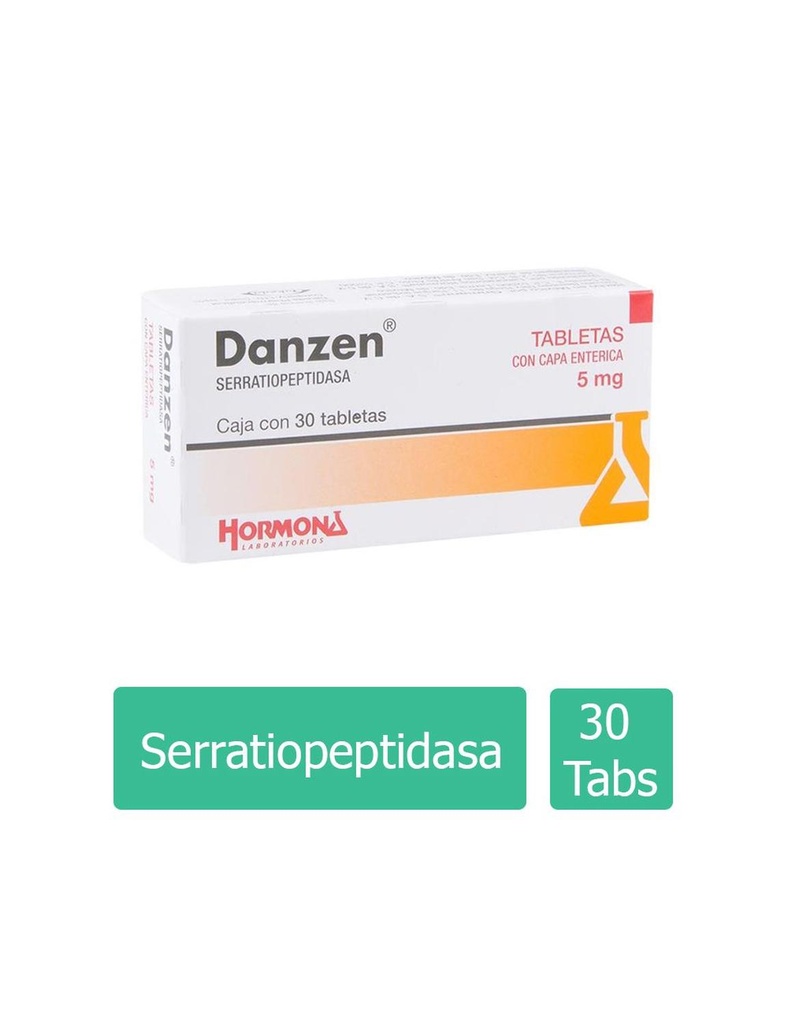 Danzen 5 Mg 30 Tabletas | Club Presalud